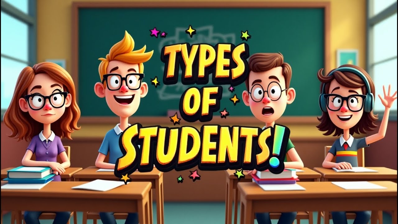 Different Types of Students in School 🏫👩‍🎓 | Classroom Personalities ...