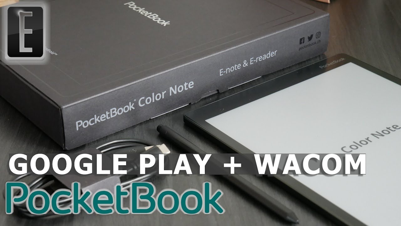 Pocketbook has GOOGLE PLAY | Color Note Unboxing - YouTube