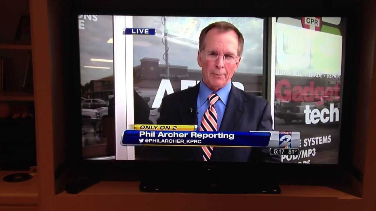 Phil Archer Channel 2 Reporting For CPR Cell Phone Repair - YouTube