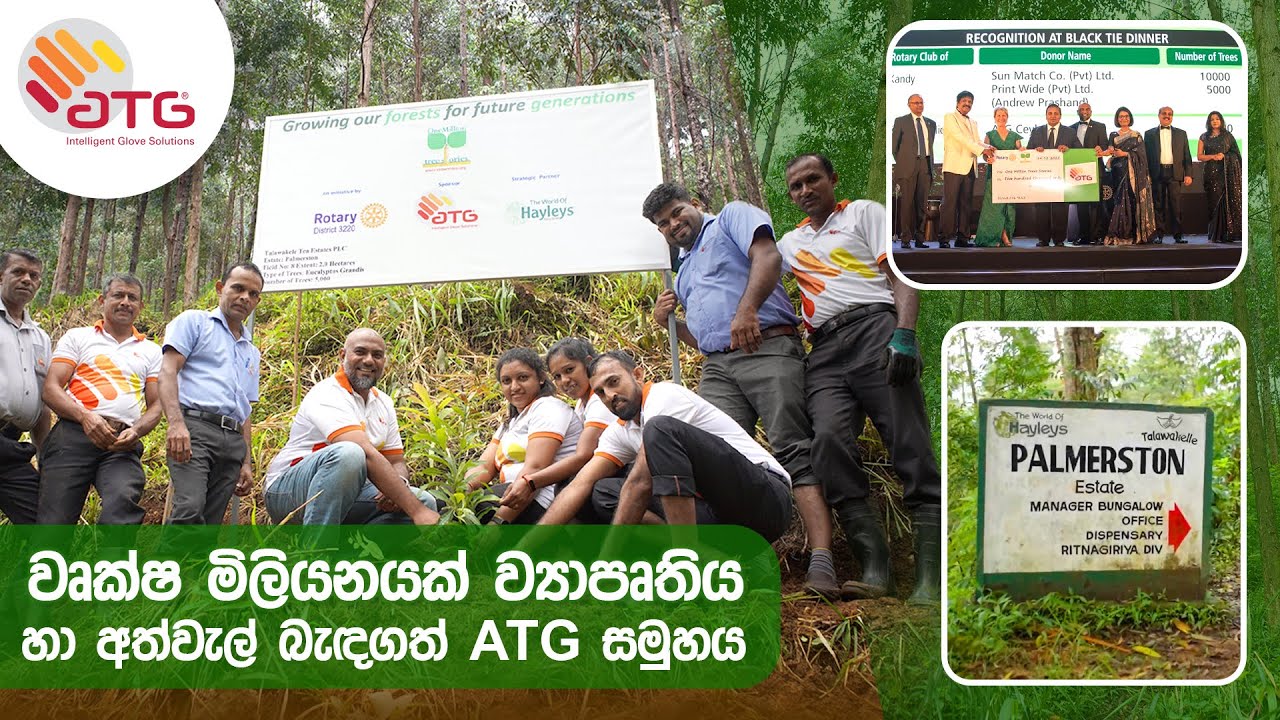 ATG PARTNERS WITH ‘01 MILLION TREES PROJECT’ | ATG Hand Care ...