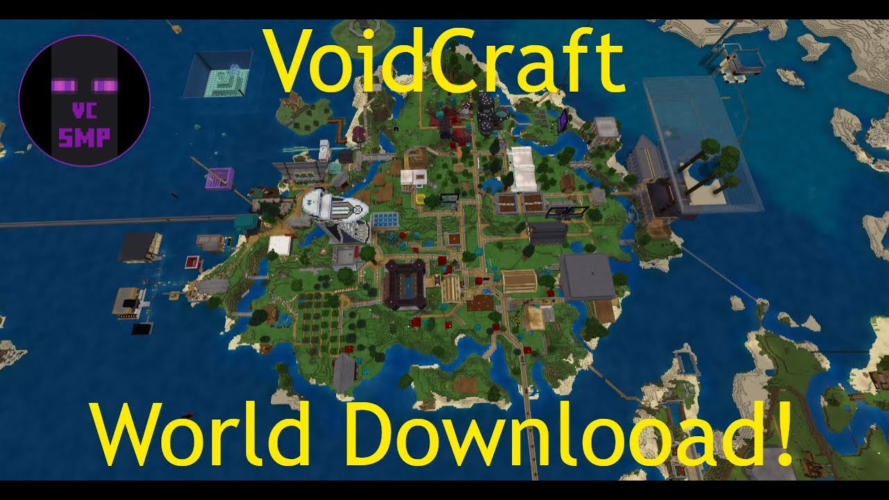 VoidCraft world Download! - YouTube