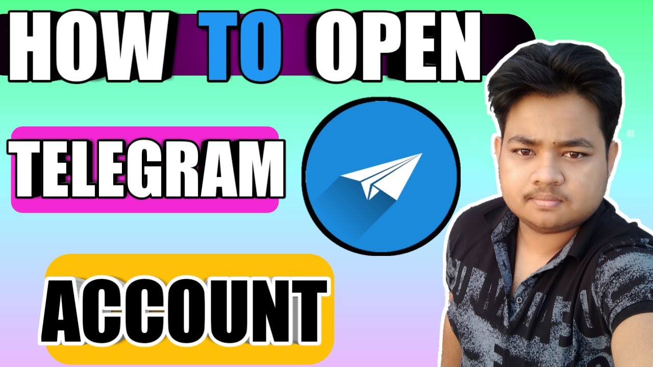 HOW TO OPEN A NEW TELEGRAM ACCOUNT ON MOBILE - YouTube