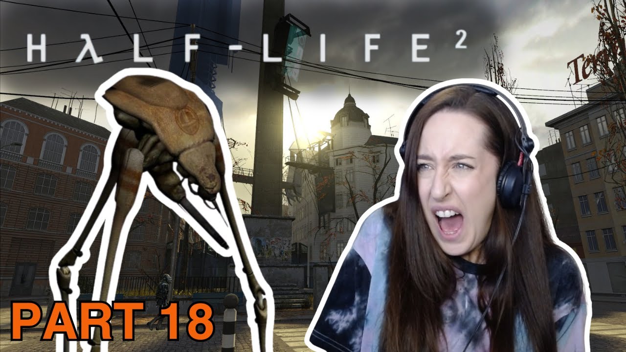 STRIDER SHOOTOUT | Half-Life 2 First Playthrough | PART 18 - YouTube