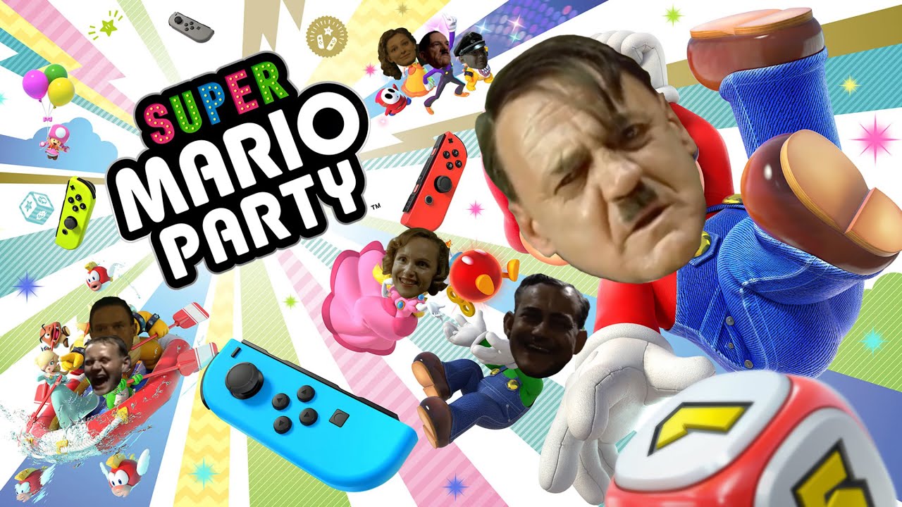 Hitler Plays Super Mario Party - YouTube