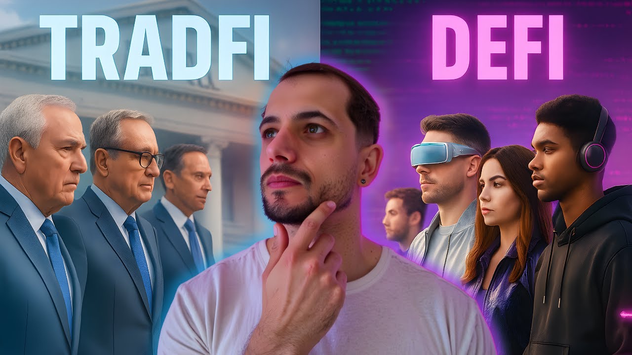 🧠 TradFi vs DeFi: A GUERRA pelo FUTURO do DINHEIRO já começou! - YouTube