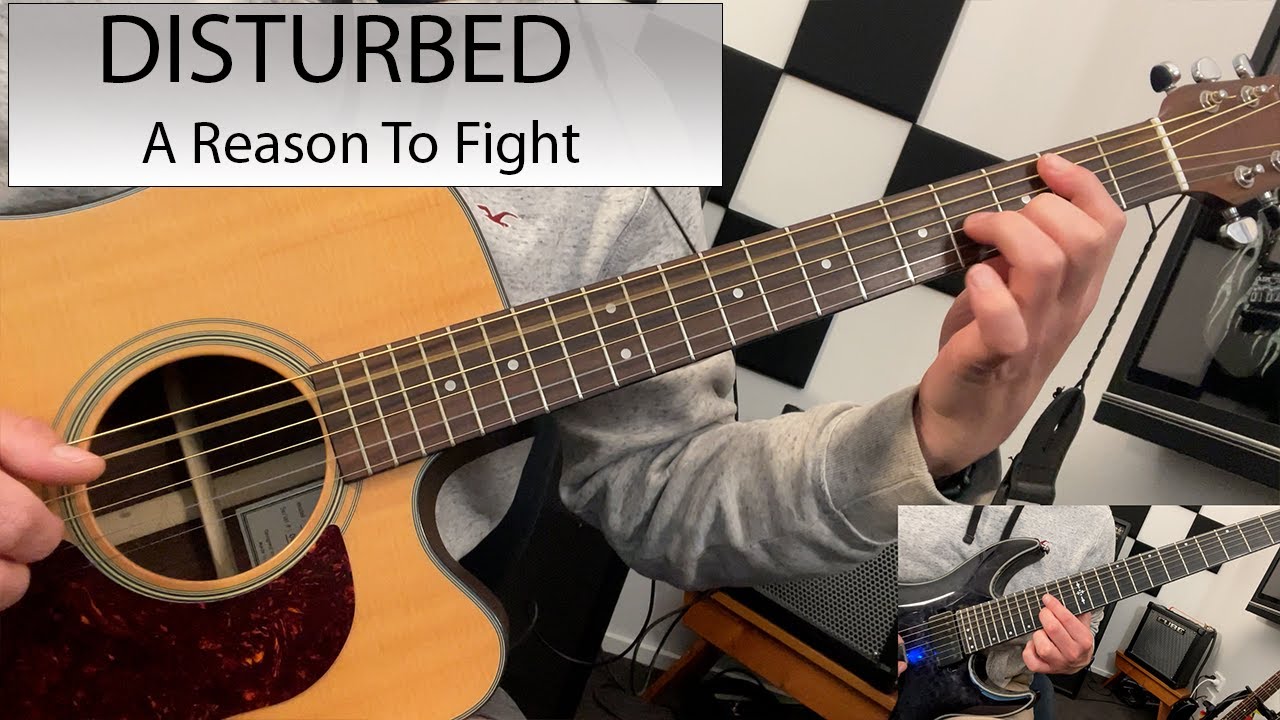 Disturbed - A Reason To Fight - Guitar Cover - YouTube