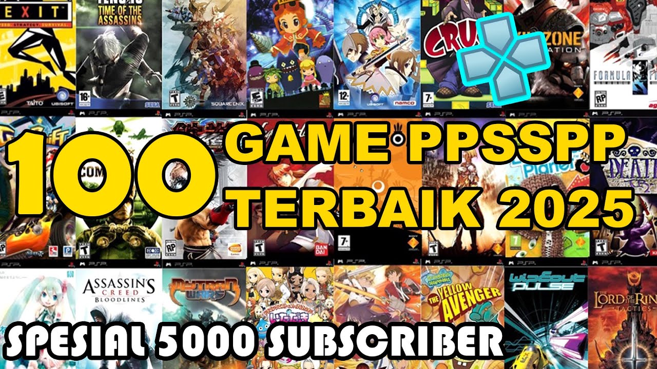 TOP 100 GAME PSP TERBAIK SEPANJANG MASA | SPESIAL 5000 SUBSCRIBER - YouTube