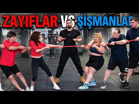 ZAYIFLAR VS ŞİŞMANLAR! KİM KAZANDI?!