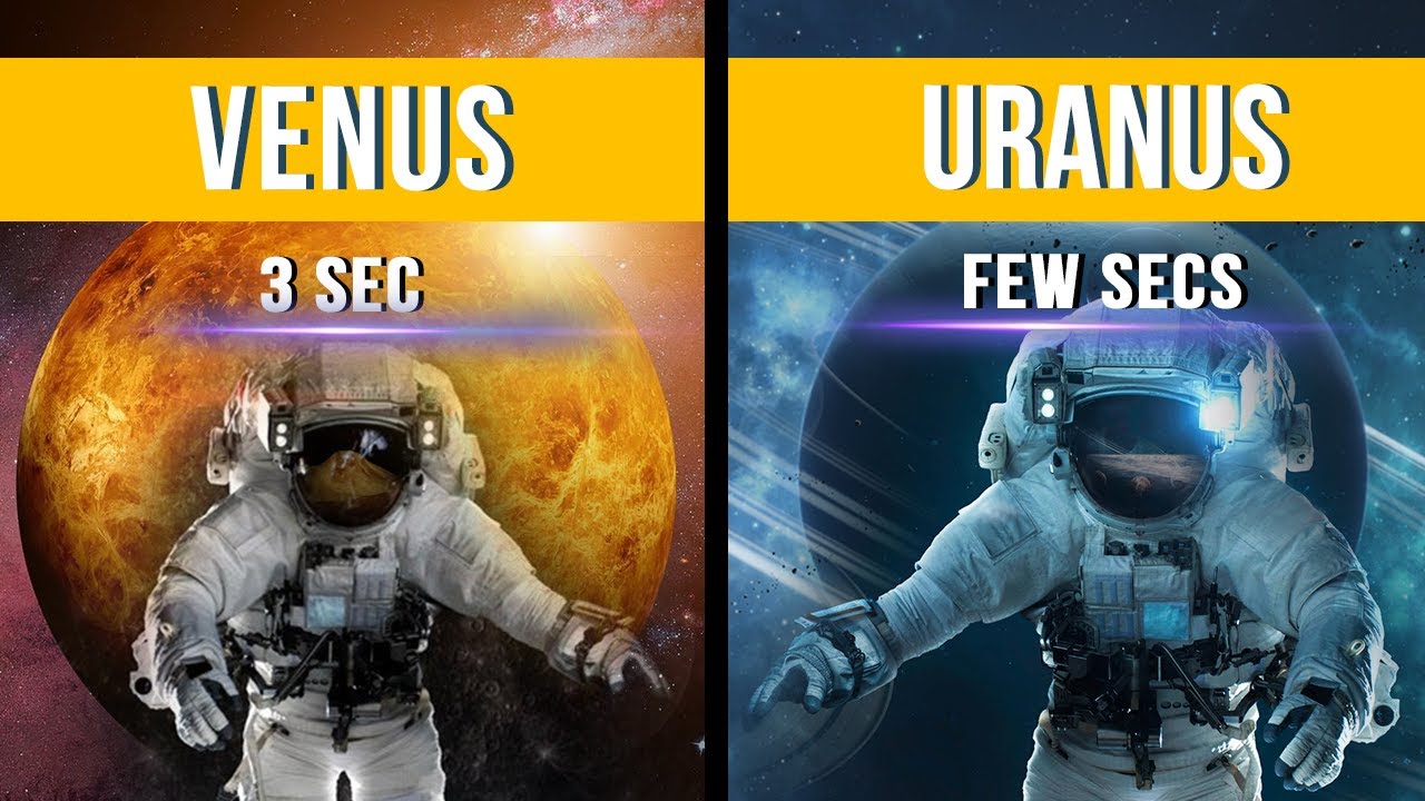 How long would it take to Die On Our Solar System Planets? - YouTube