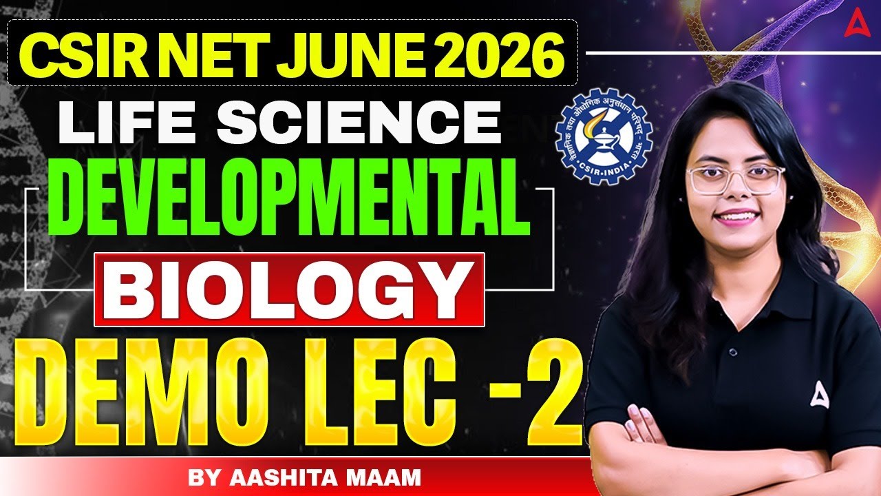 CSIR NET June 2025 | CSIR NET Life Science Development Biology | CSIR ...