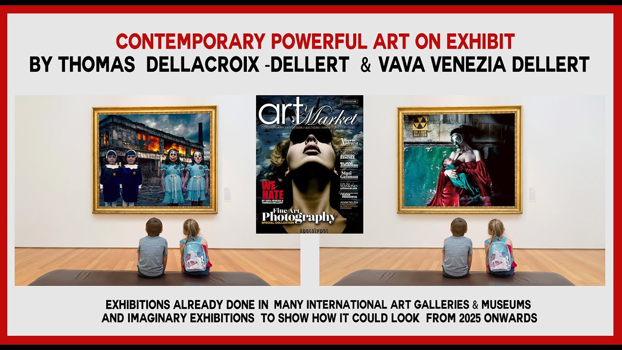CONTEMPORARY ART EXHIBITS BY Artist Couple Vava & Thomas DELLERT 2025 ...