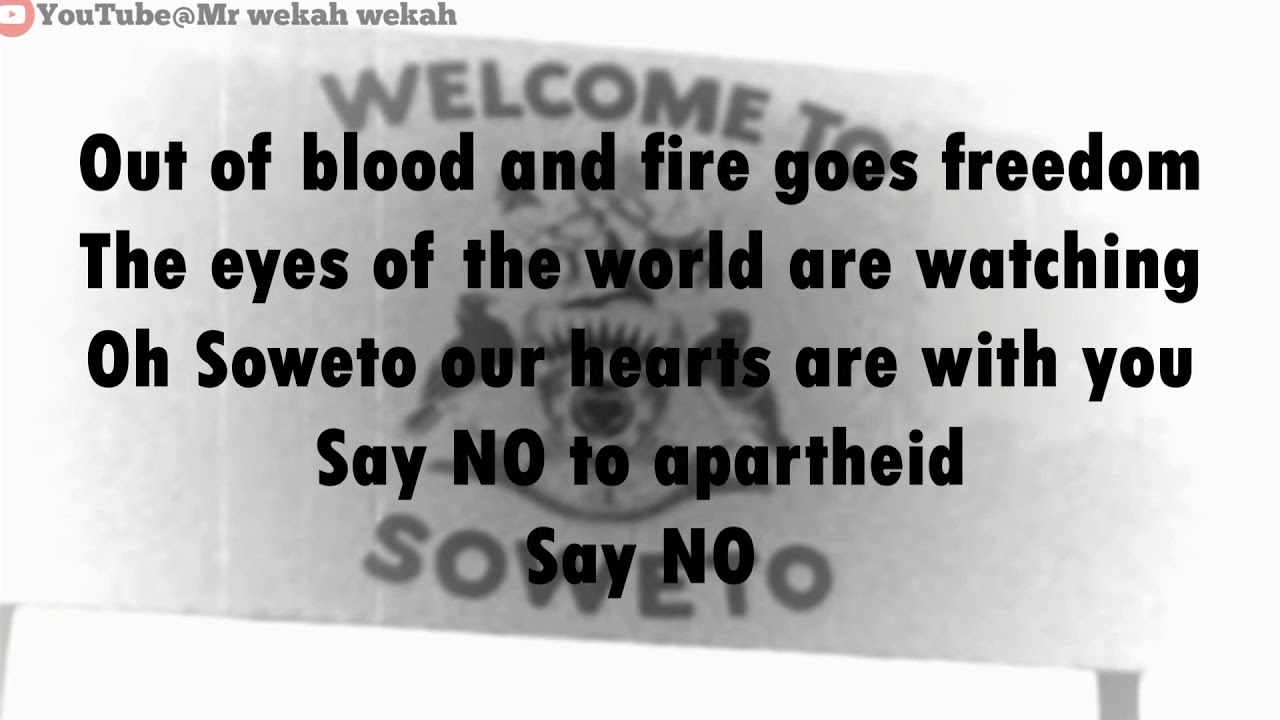 Soweto lyrics -lucky dube best song - YouTube