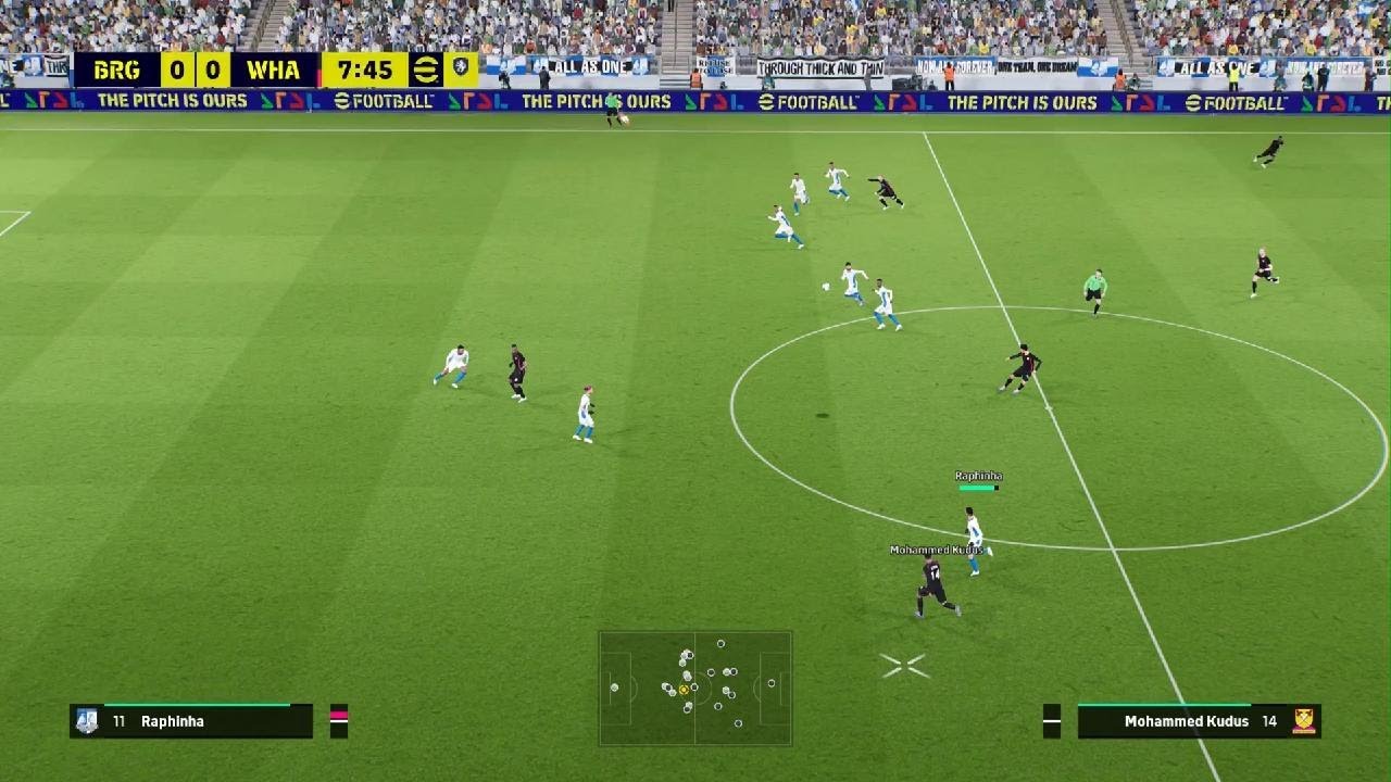 Brighton 1 x 1 West Ham - eFootball 2025 - YouTube
