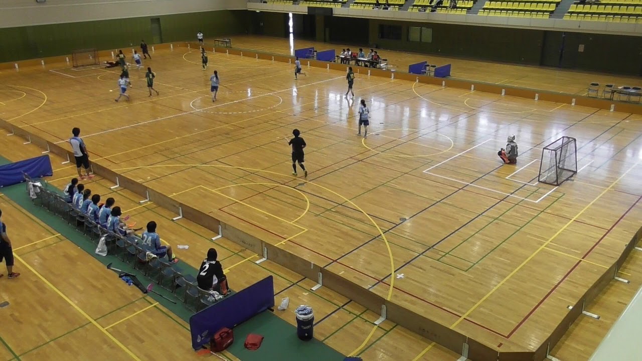 2018 Women's Japan Floorball League CST-UNITED vs 駿河台大学 - YouTube