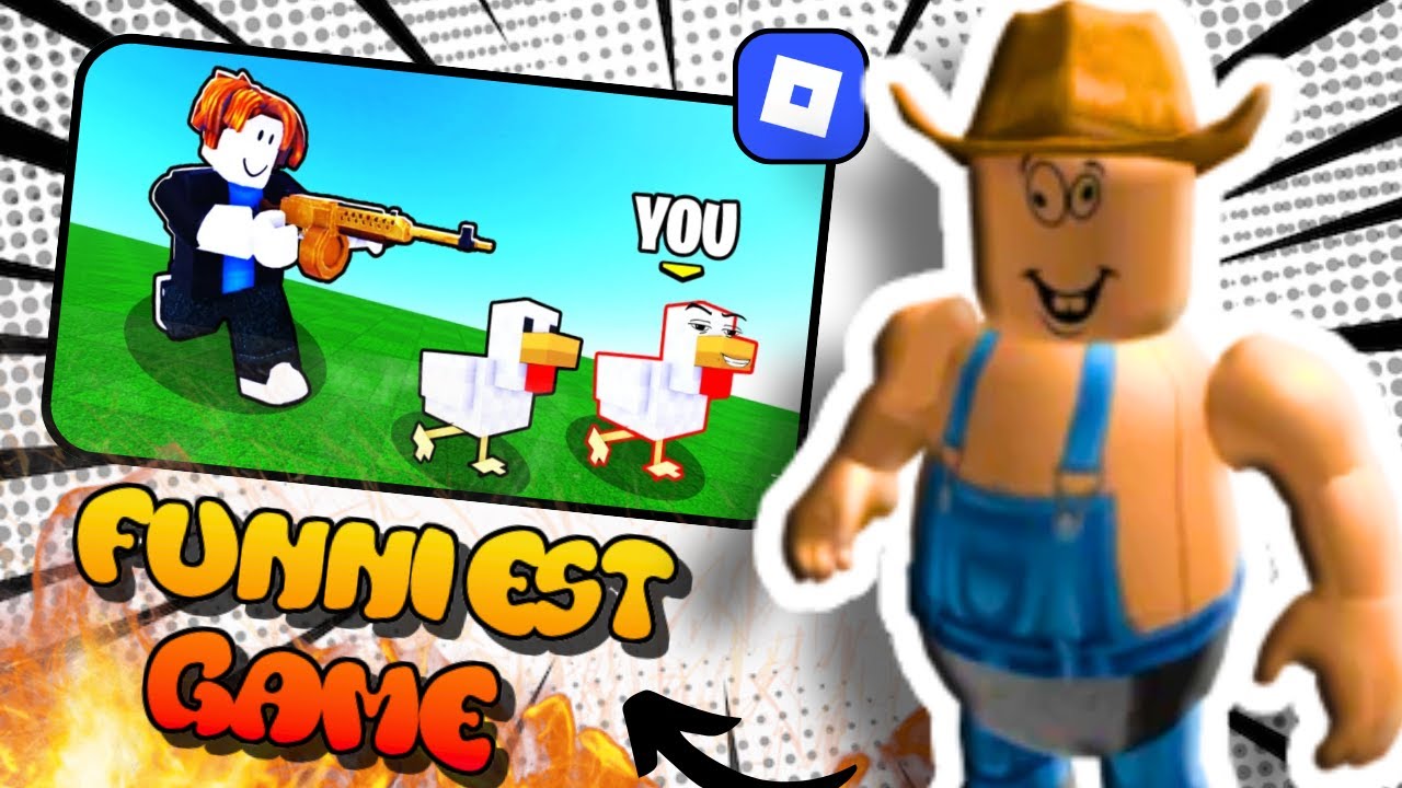 This is the most FUNNIEST GAME ON Roblox..... - YouTube