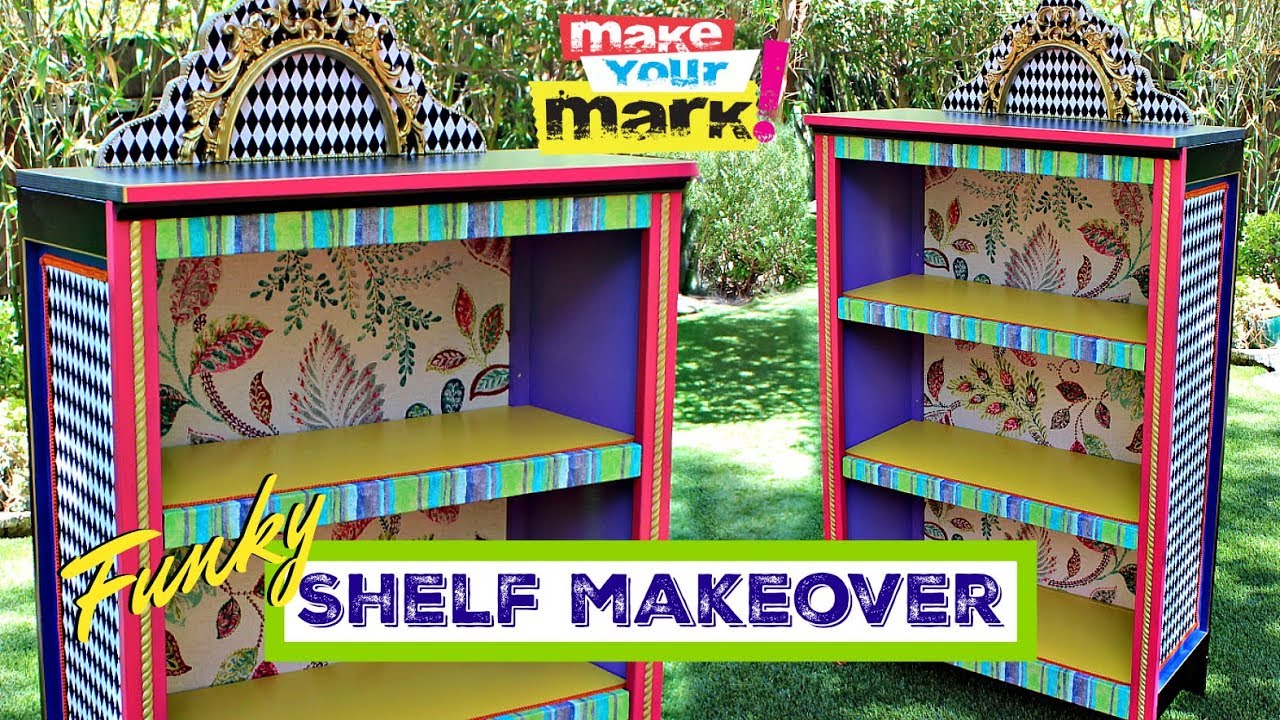 Funky Shelf Makeover YouTube funky-shelf-makeover-youtube