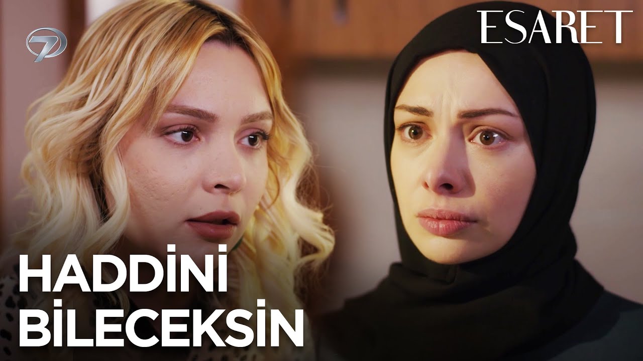 Ece Elif'i Ölümde Tehdit Ediyor | Esaret Dizisi - YouTube