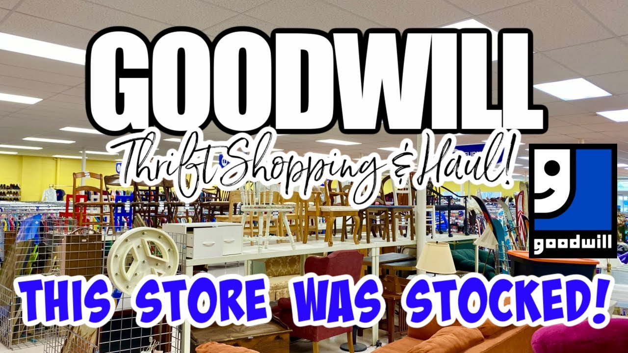 THRIFT WITH ME AT GOODWILL & HAUL! HOME DECOR THRIFT SHOPPING + Styling ...