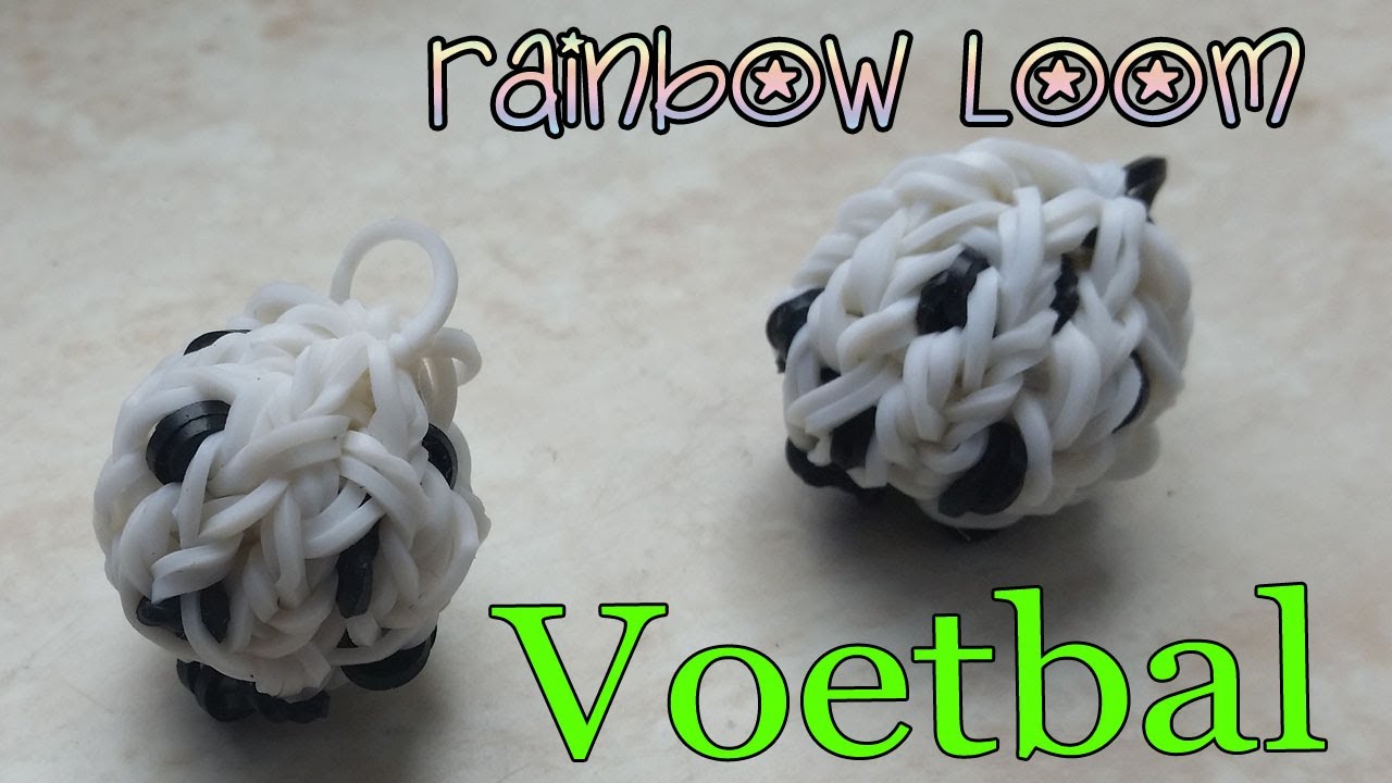 Rainbow Loom Nederlands Wk 3d Voetbal Fussbal, Leuk Holland hanger op ...