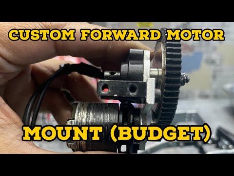 How To : Custom Forward Motor Mount Using Custom Motor Plate & Budget ...