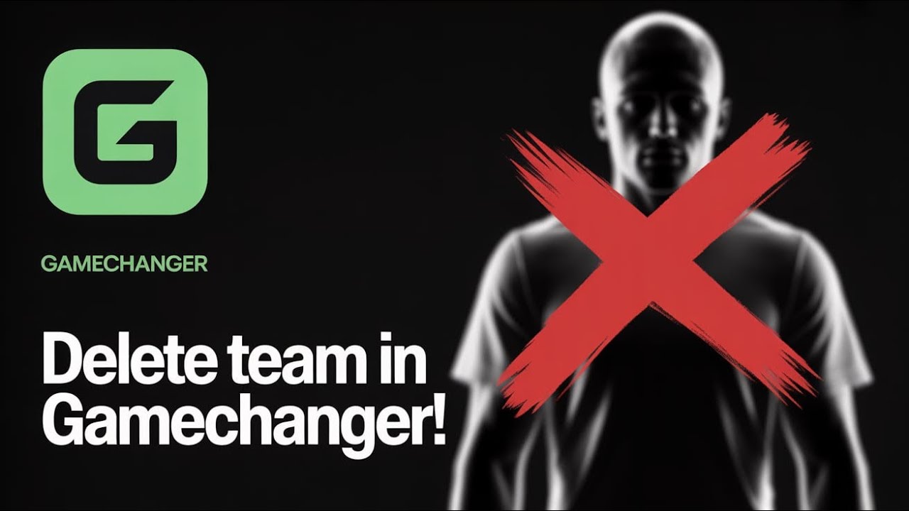 How To Delete A Team In GameChanger - YouTube