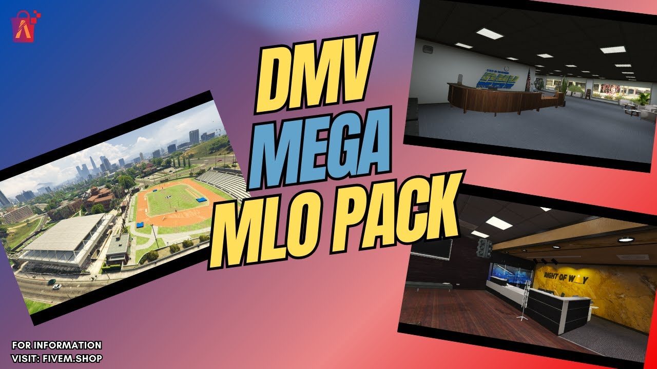 FiveM DMV MLO Pack #fivem #dmv #cars #mlo - YouTube
