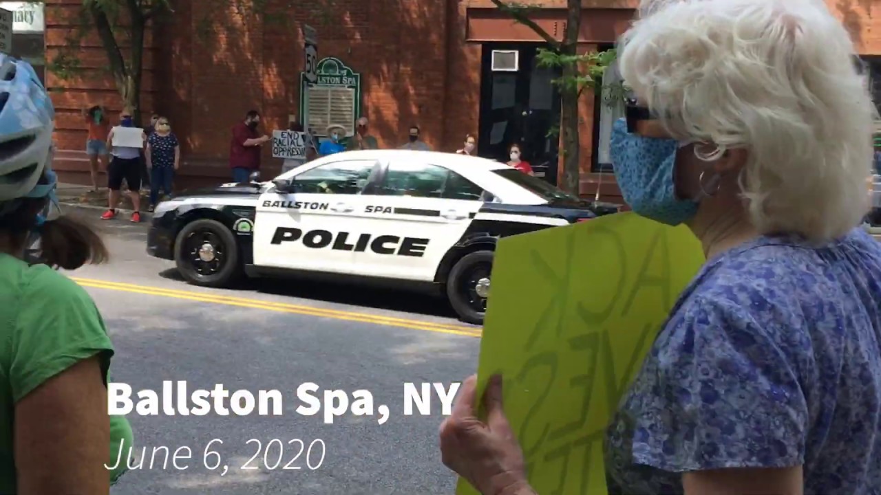 Peaceful Protest - Ballston Spa, NY - YouTube