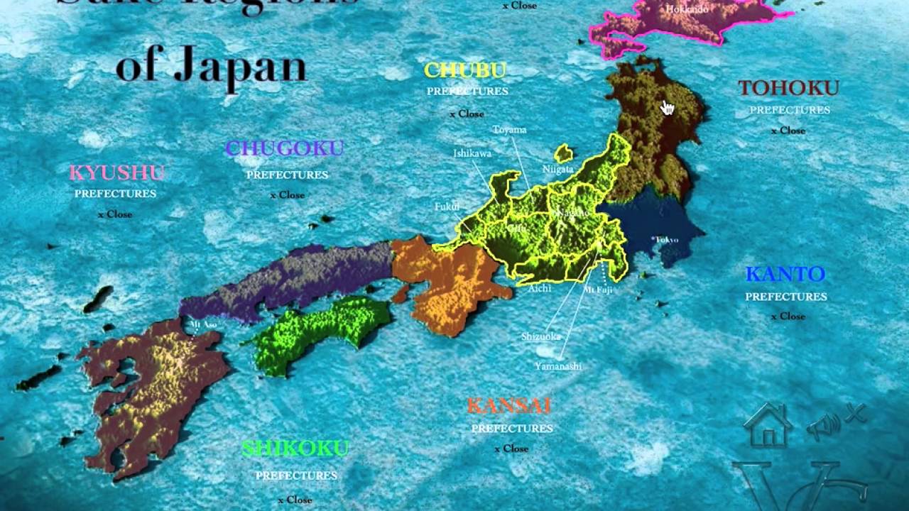 Sake Regions of Japan - YouTube