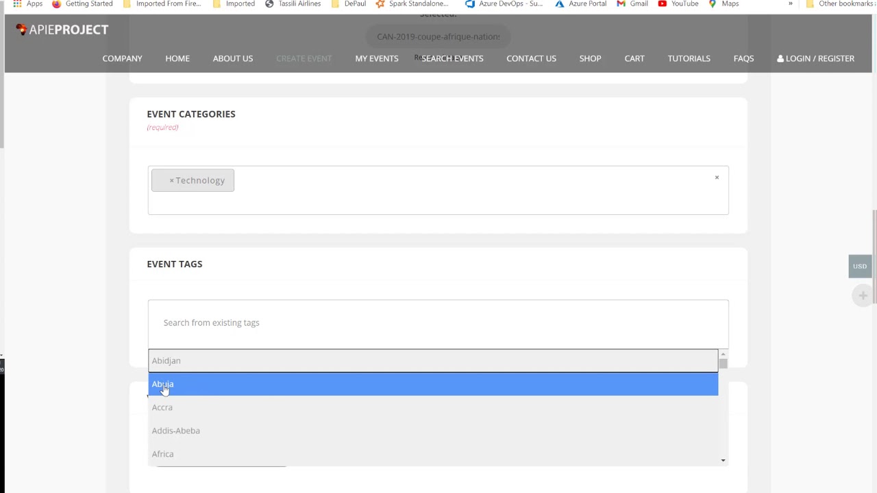 Creating an Event - YouTube
