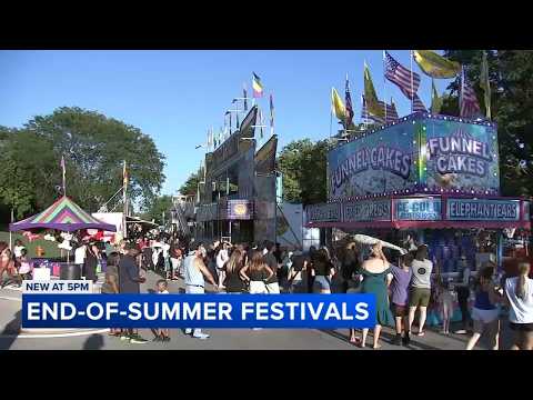 Labor Day weekend end-of-summer festivals kick off across Chicago area