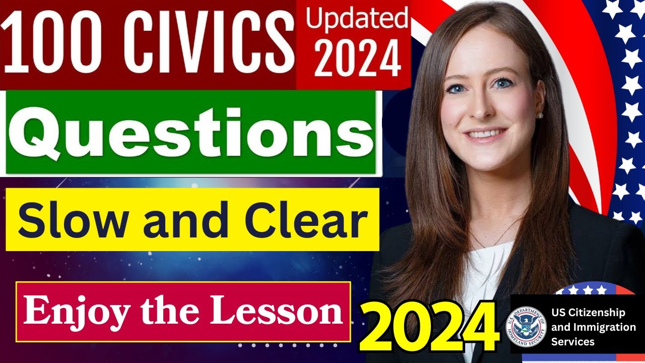 2024 Random 100 Civics Questions and Answers: U.S. Citizenship ...