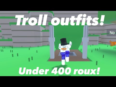 5 Roblox *TROLL* Outfits For boys and girls! #1 - YouTube