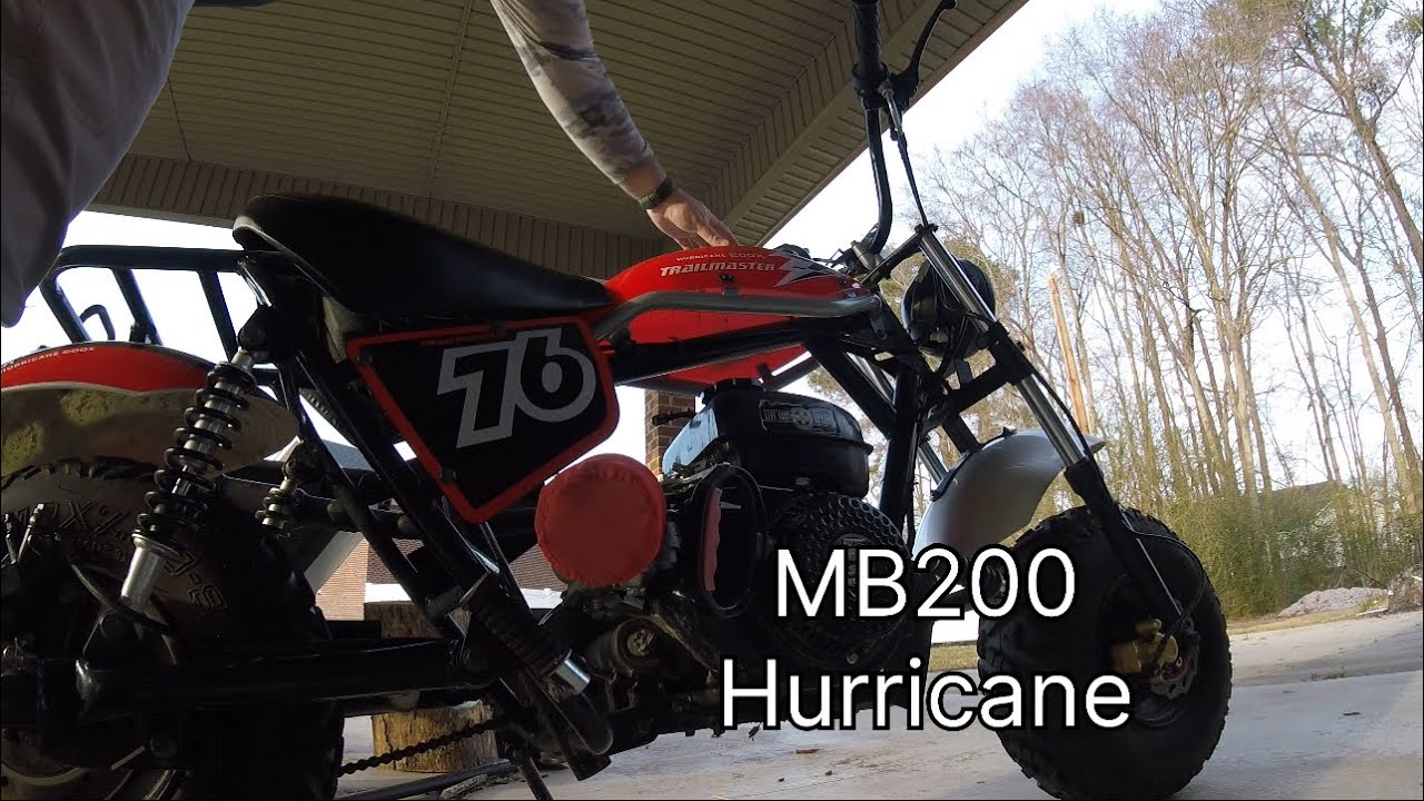 MB200 Hurricane (evening ride) - YouTube