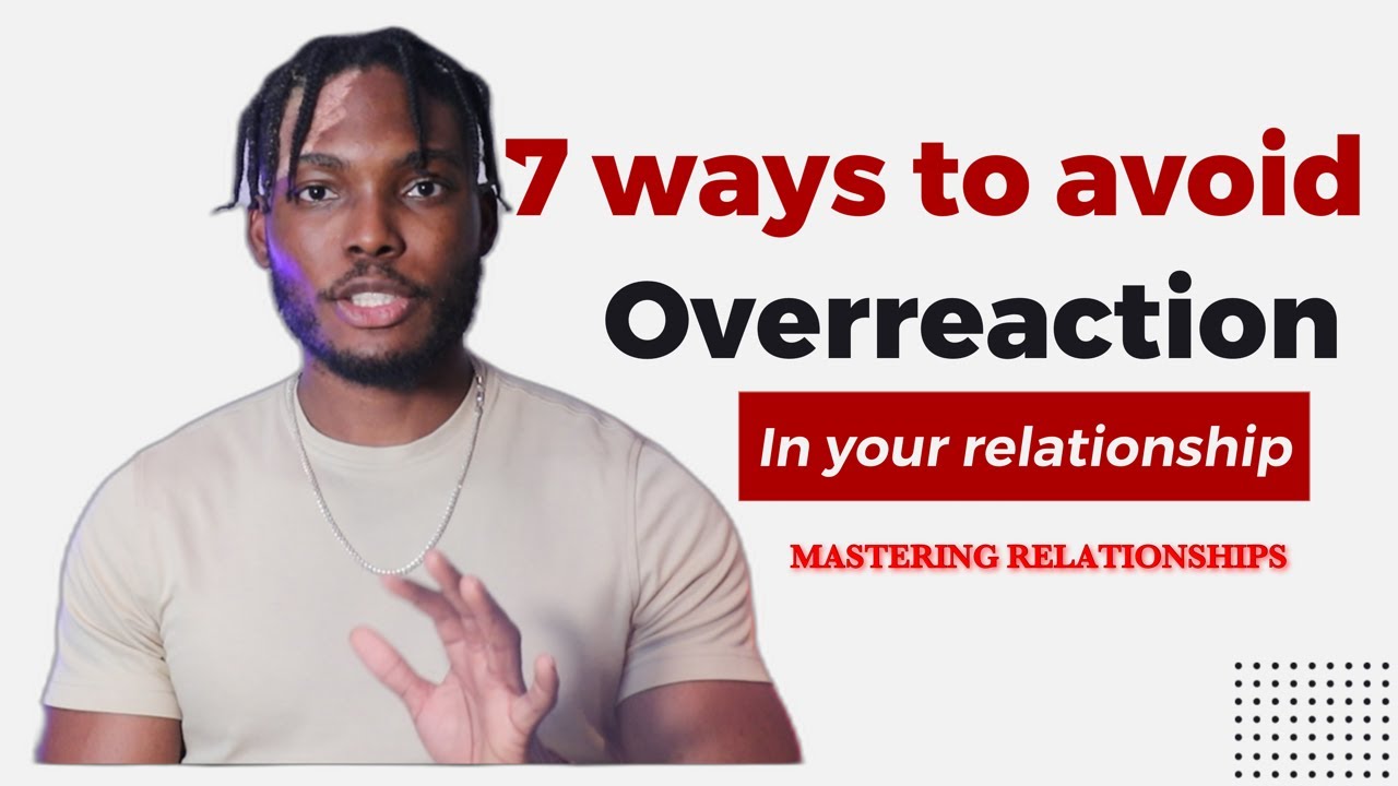 This is what overreaction leads to and how to avoid it - YouTube