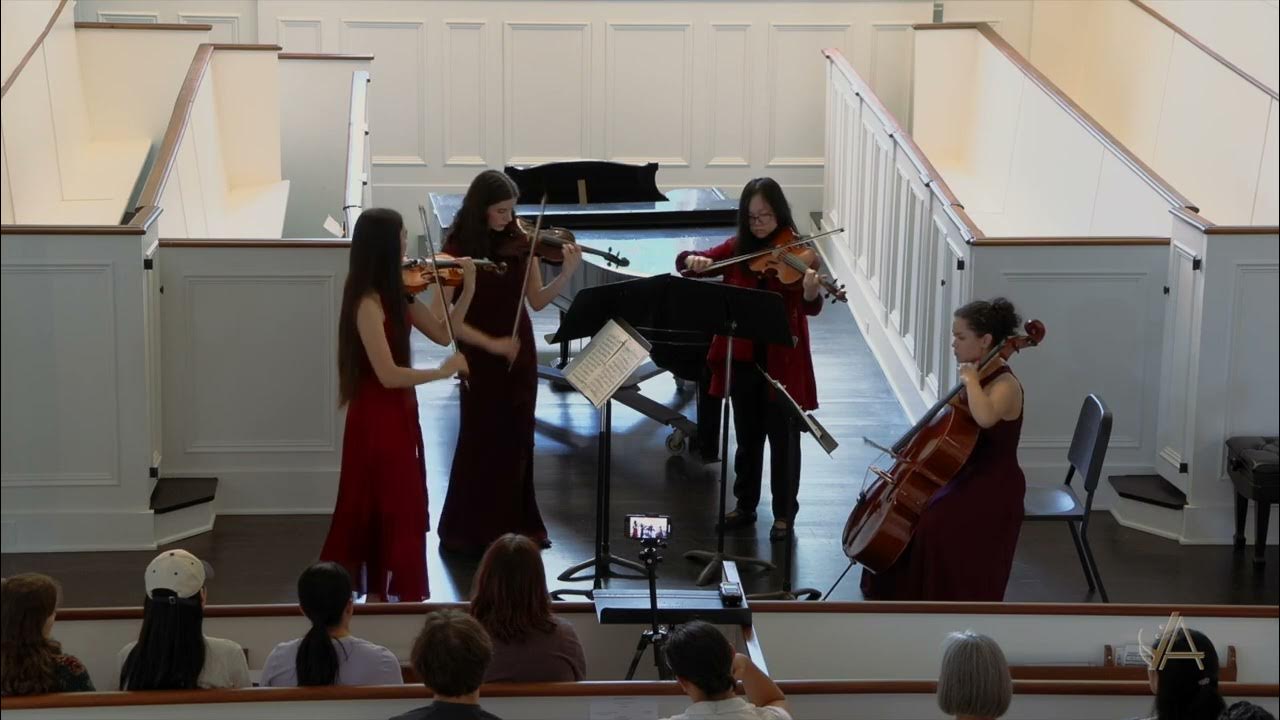 Dvorak String Quartet No. 13 in G Major, Op. 106, Allegro moderato - YouTube