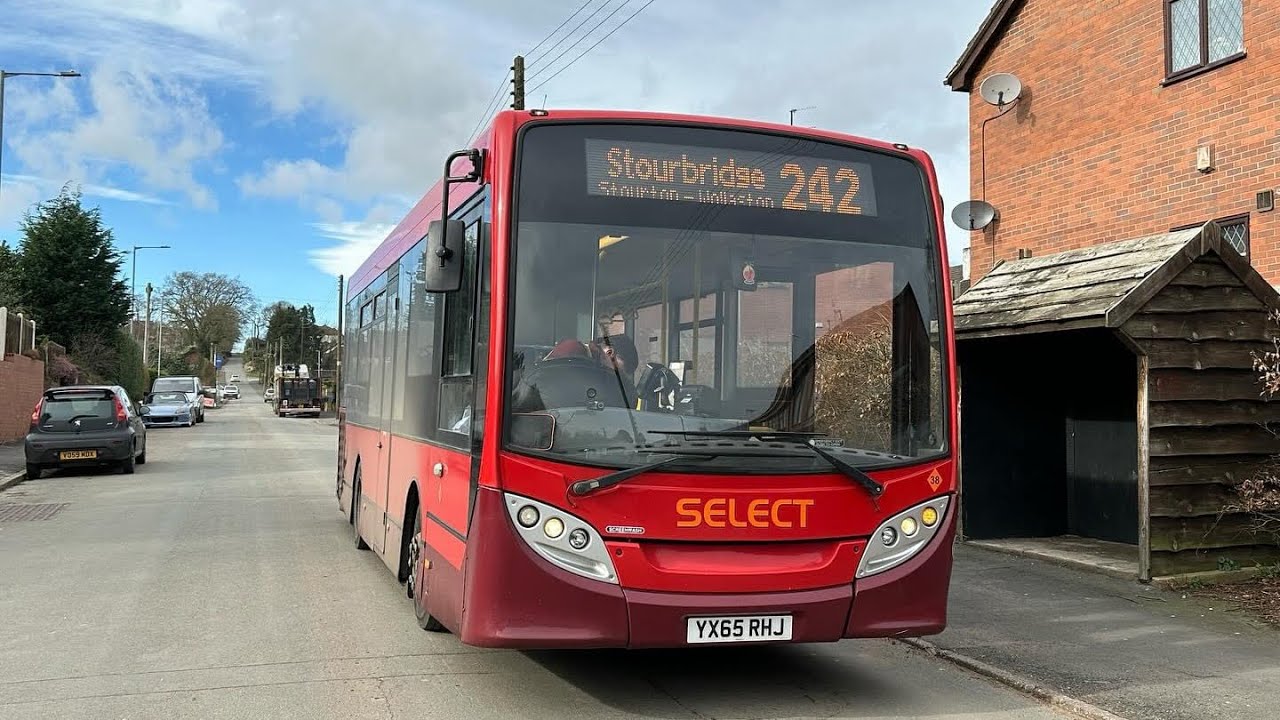 Select Bus Services 38 ADL Enviro200 YX65 RHJ - YouTube