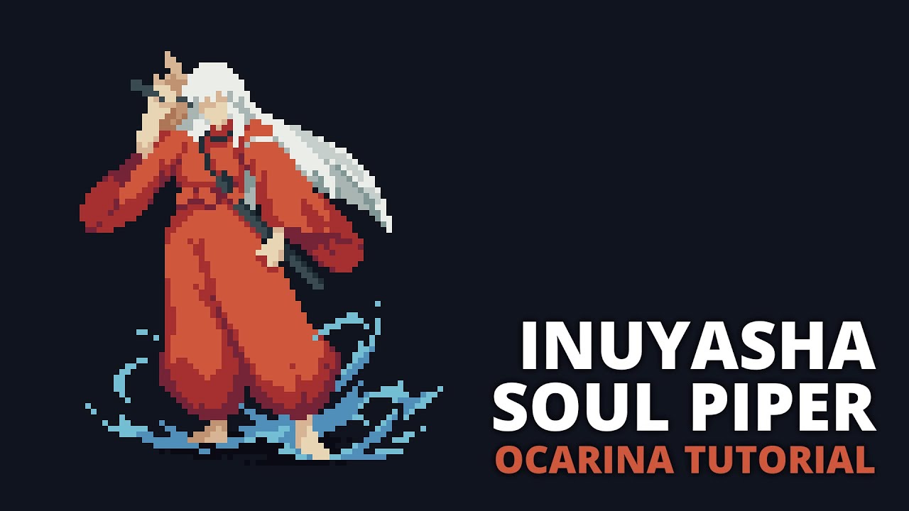 Inuyasha - Soul Piper - Ocarina tutorial / tabs - YouTube