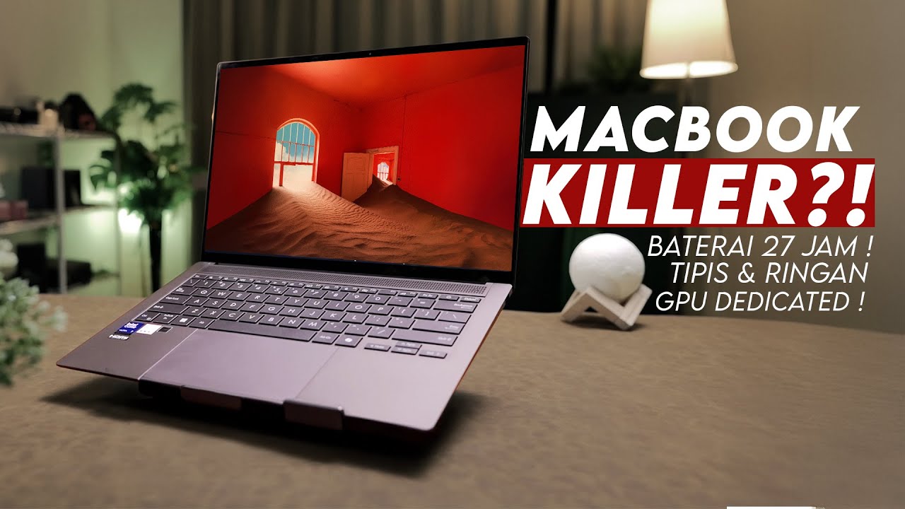 Laptop Tipis & Ringan, PAKAI VGA & Baterai AWET !! Asus Zenbook S 14 ...