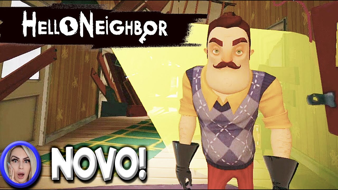 SAIU! NOVO VIZINHO MALVADO HELLO NEIGHBOR NICK'S DIARIES - YouTube