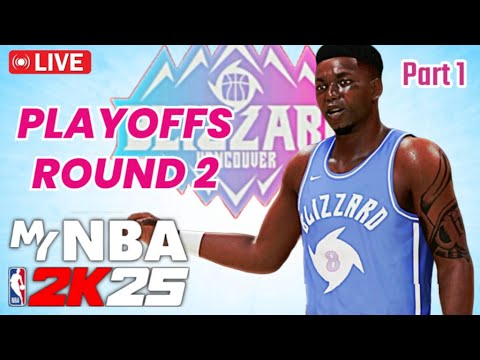 (LIVE) Vancouver Blizzard Draft Only Franchise - PLAYOFFS ROUND 2 vs GSW!! Part 1. E. 46 - YouTube