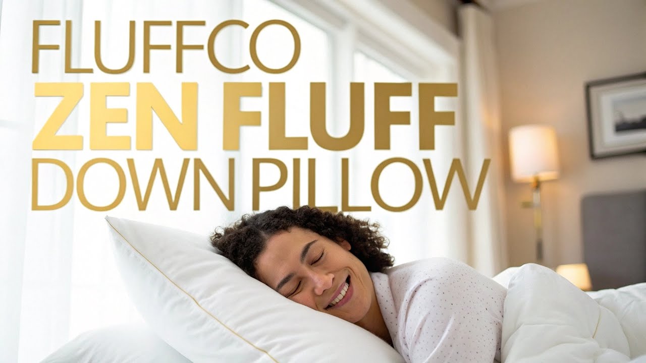 FluffCo Zen Fluff Pillow Review | Sleep Like You’re in a 5-Star Hotel ...