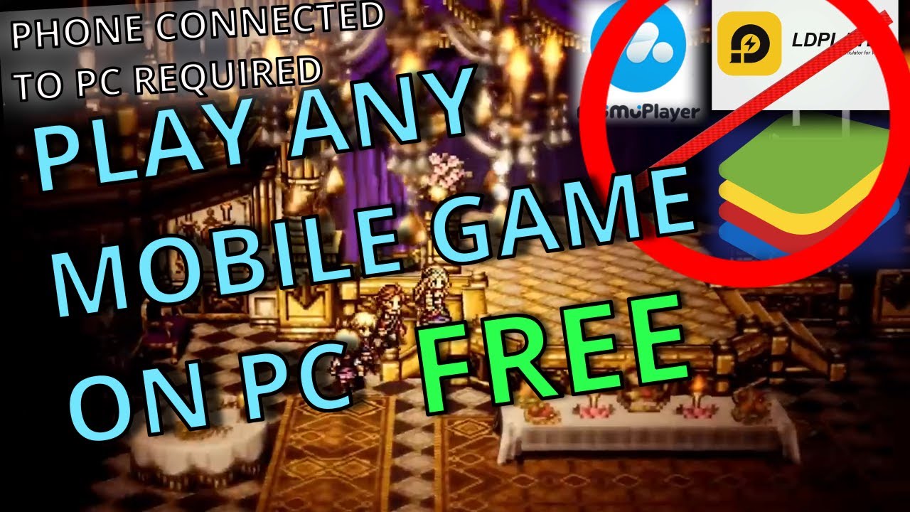 Play Any Mobile Game on PC (Phone Connected) - YouTube