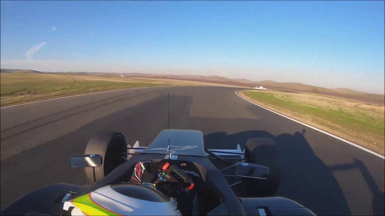 Formula 4 Race Car - Thunderhill 3-Mile Track - YouTube