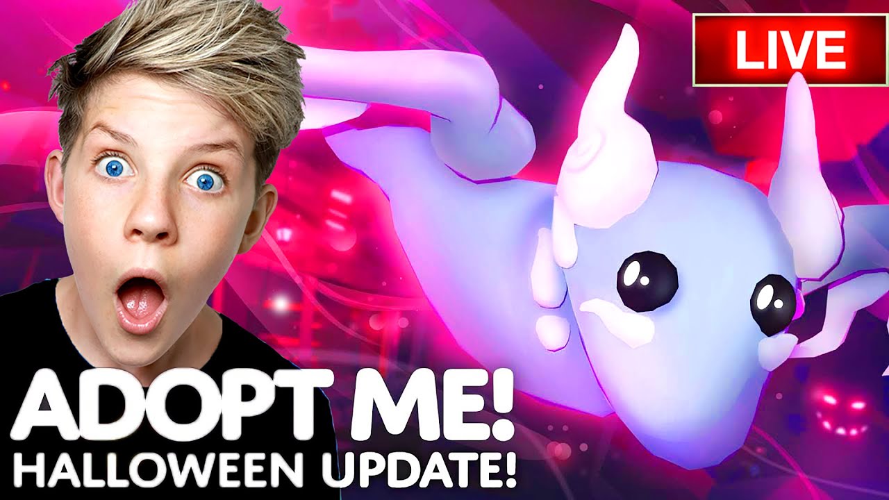 LIVE 🔴HALLOWEEN in ADOPT ME is HERE! 🎃👻 Prezley Roblox - YouTube