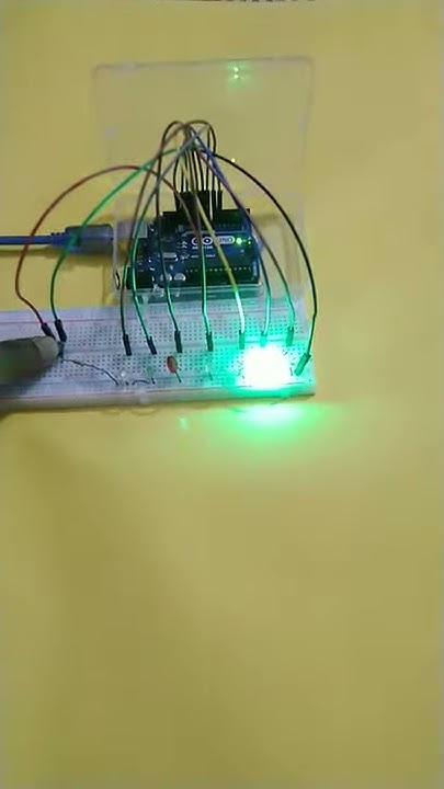 led pattern Changer using push button #shorts #arduino #ledchaser - YouTube
