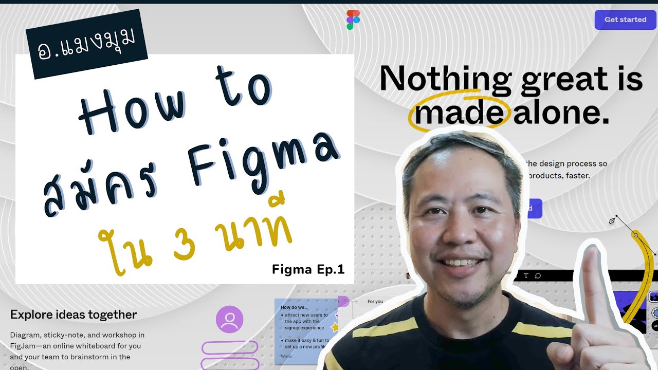 How to สมัครใช้งาน Figma (Figma EP.1) - YouTube