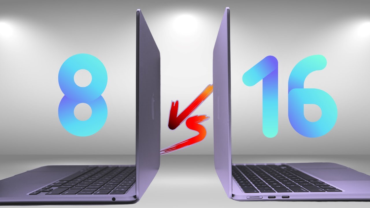 M2 MacBook Air 8GB Vs 16GB RAM BTS Video Editing YouTube