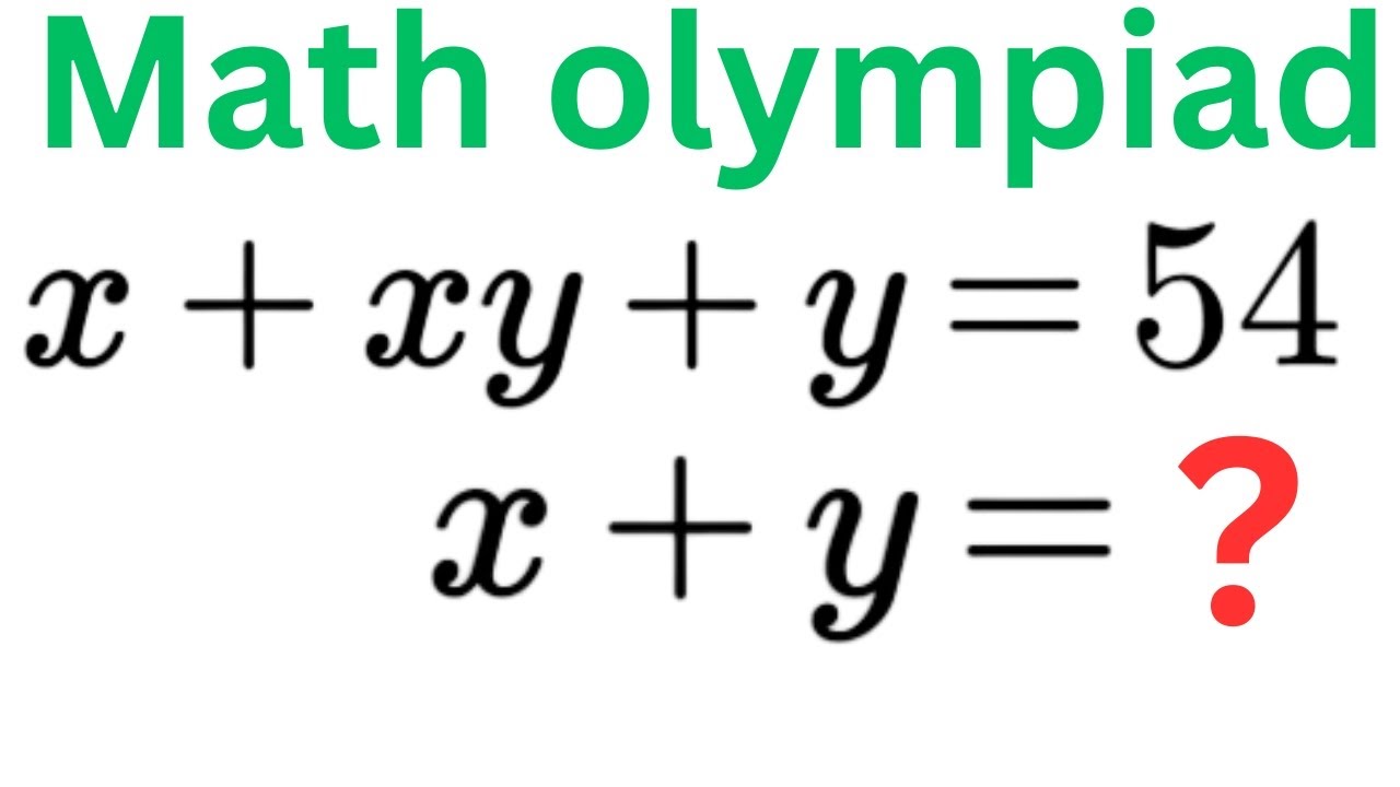 How To Find Value Of X y Nice Algebra Problem Math Olympiad YouTube how-to-find-value-of-x-y-nice-algebra-problem-math-olympiad-youtube