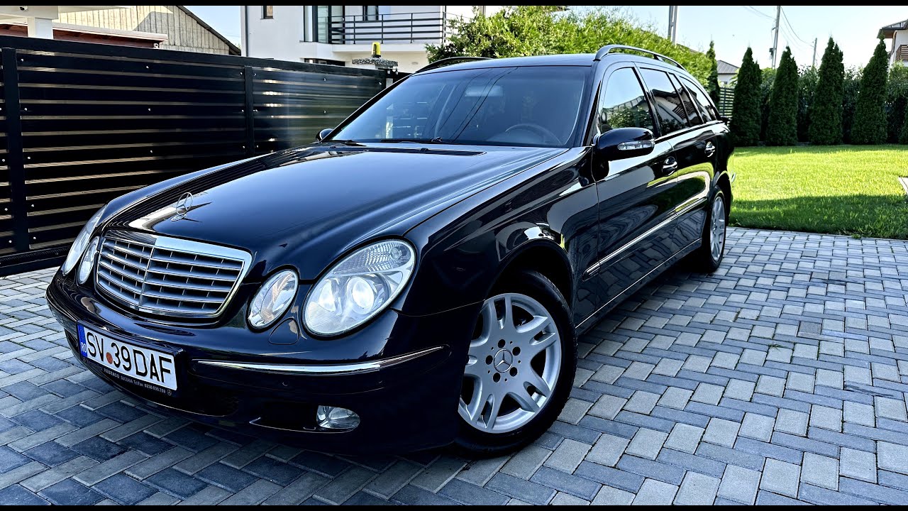 Mercedes W211 E200 Kompressor - YouTube