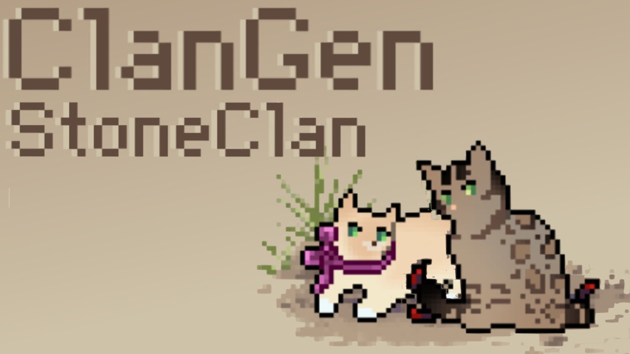 ClanGen (Warrior Cats video game) - StoneClan [CC] - YouTube